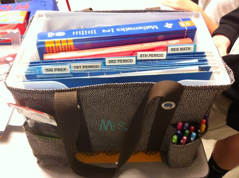 Clearing Teacher Clutter- Favorite Teacher Bags • Smith Curriculum and ...
