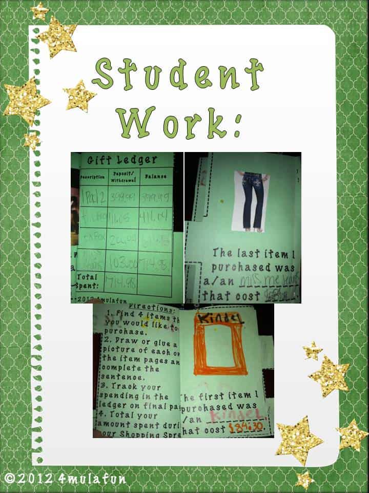 Decimal Shopping Spree Project • Smith Curriculum and Consulting