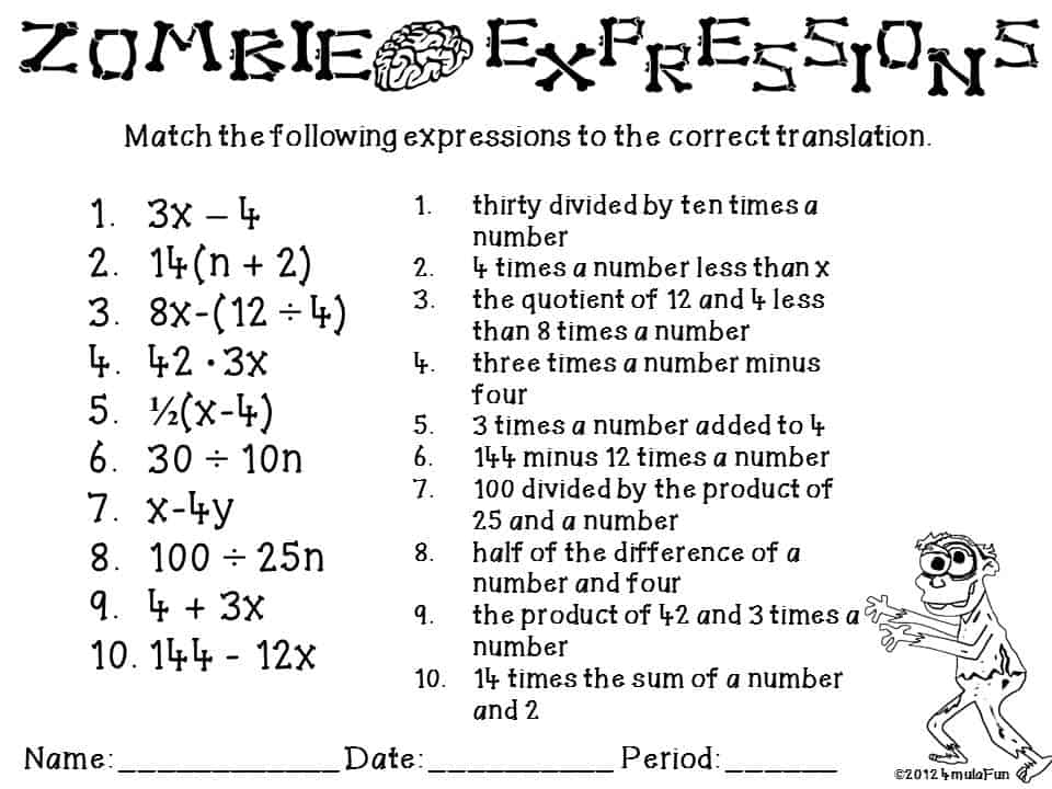 The Zombie Apocalypse Has Arrived! • Smith Curriculum and Consulting