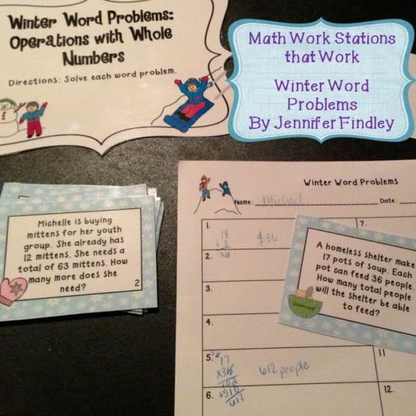 Math Work Stations that Work- Winter Math Centers • Smith Curriculum ...