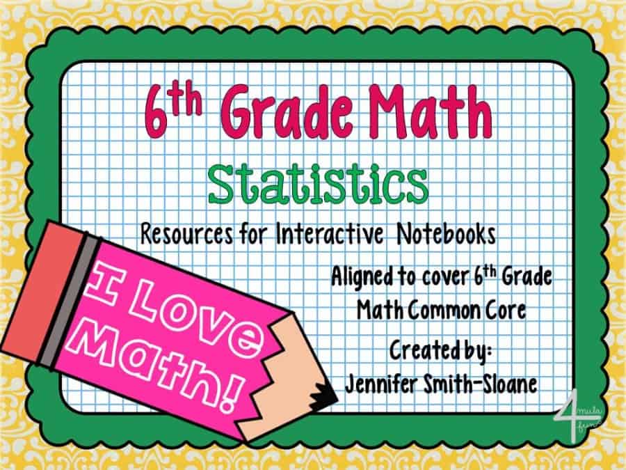 Statistics Interactive Notebook Ideas • Smith Curriculum and Consulting