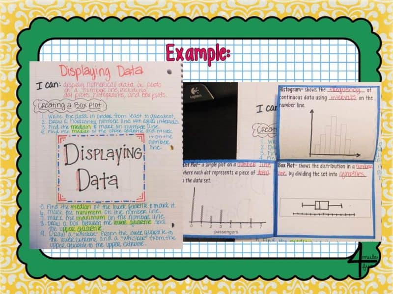 Statistics Interactive Notebook Ideas • Smith Curriculum and Consulting