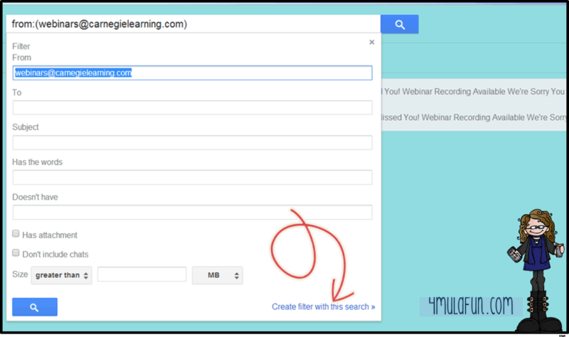 Teacher Training Bootcamp: Gmail Filters • Smith Curriculum and Consulting