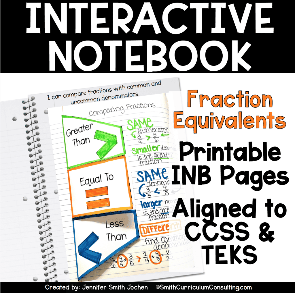 4th Grade Math Interactive Notebook for Entire Year Bundle • Smith ...