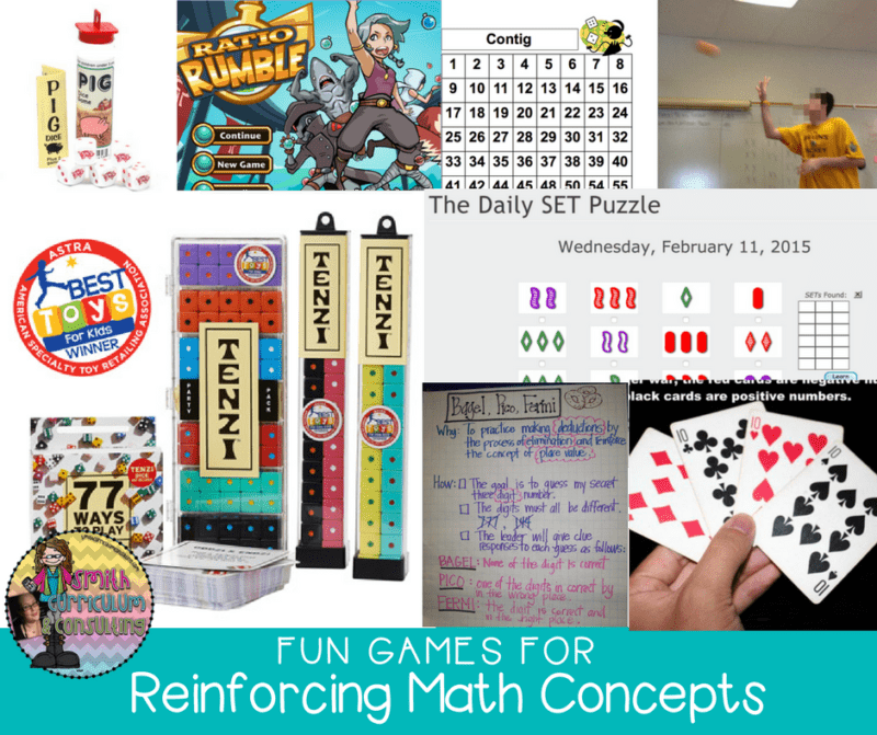 Fun Games for Reinforcing Math Concepts • Smith Curriculum and Consulting