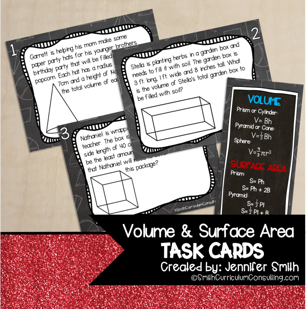 10 Volume and Surface Area Activities for the Classroom