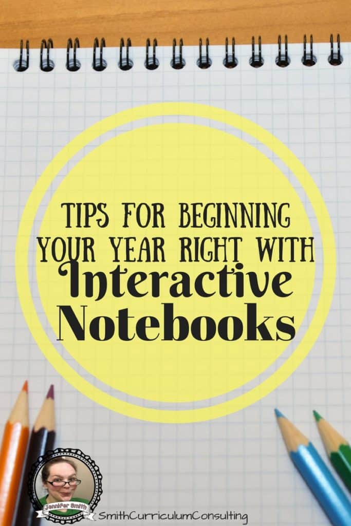 Tips for Beginning the School Year Right with Interactive Notebooks ...