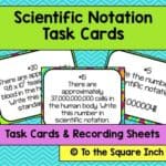 8 Engaging Activities for Scientific Notation • Smith Curriculum and ...