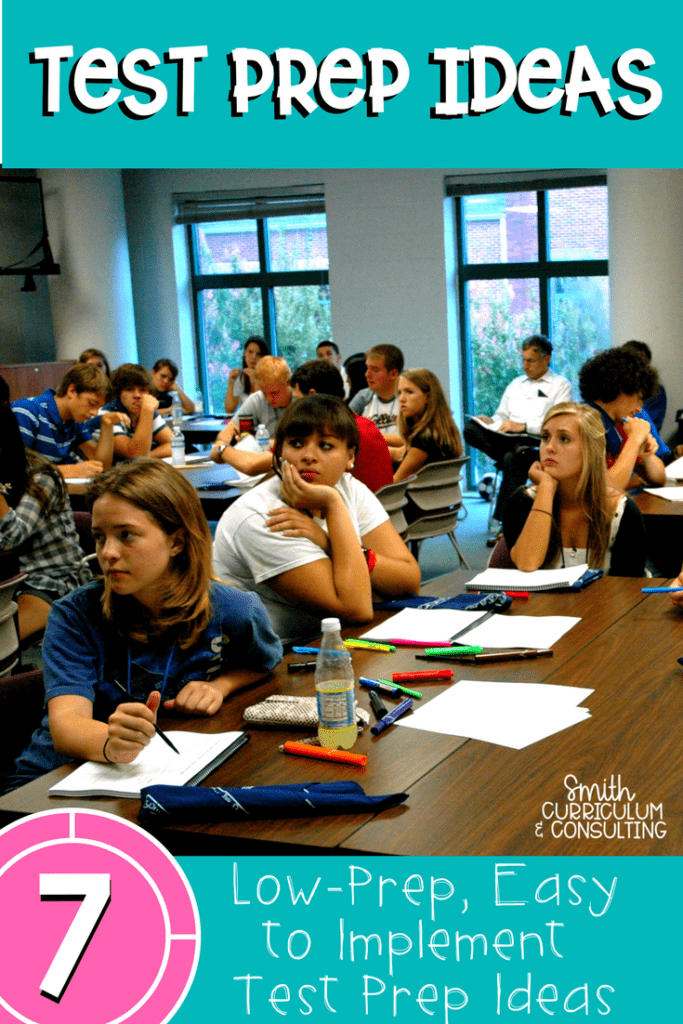 7 Ideas for Test Prep in Middle School • Smith Curriculum and Consulting