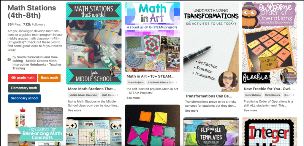Organizing for Math Workshop | Middle School Math Workshop | Upper ...