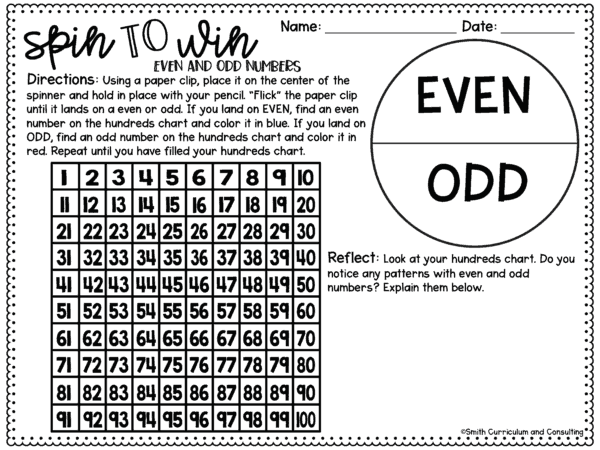 Spin to Win - Second Grade - 40 Centers for Math Workshop • Smith ...