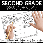 Spin to Win - Second Grade - 40 Centers for Math Workshop • Smith ...