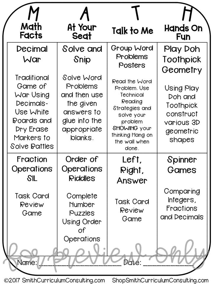Organizing for Math Workshop | Middle School Math Workshop | Upper ...