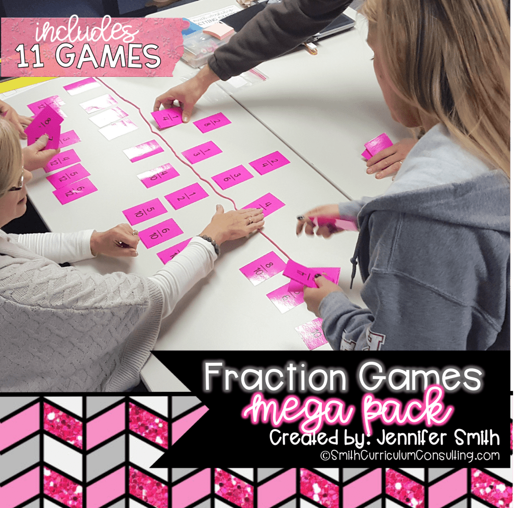 Fraction Games Mega Pack • Smith Curriculum and Consulting