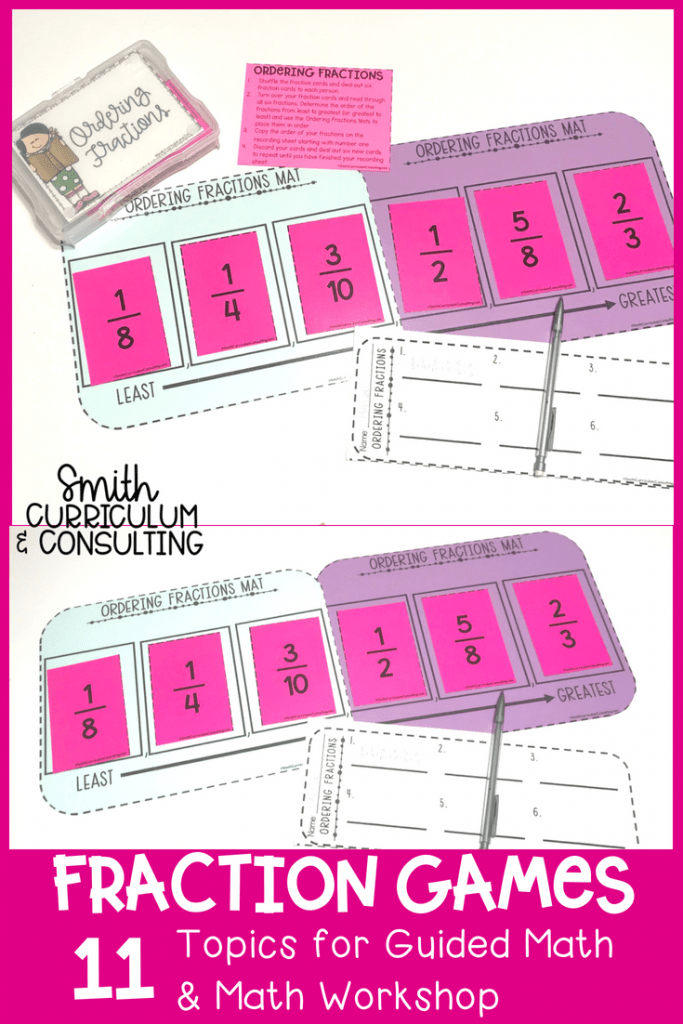 Fraction Games Mega Pack • Smith Curriculum and Consulting