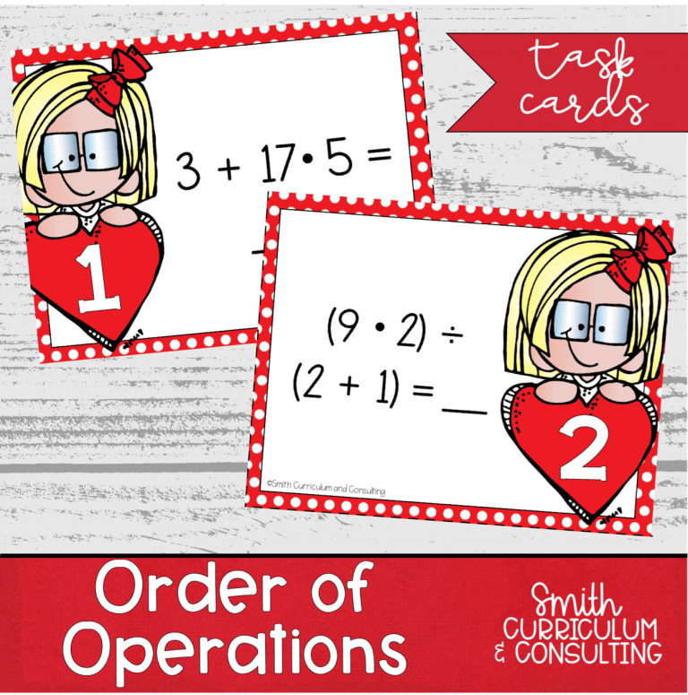 Order of Operations... OH MY! | TEKS 5.4e | TEKS 6.7a • Smith ...