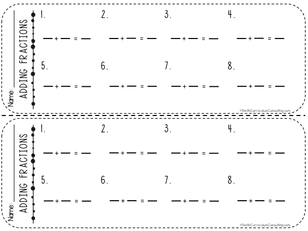 Fraction Games Mega Pack • Smith Curriculum and Consulting