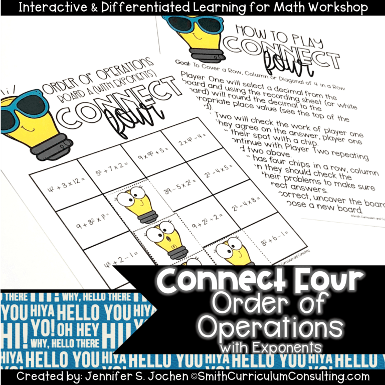 6th Grade Math Workshop Activity Bundle - Math Station - Math Center ...