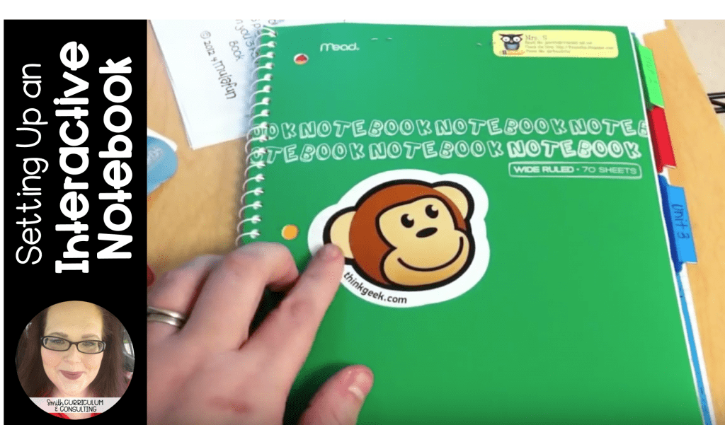 Setting Up Interactive Notebooks from the Beginning • Smith Curriculum ...