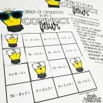 Connect Four Order of Operations Game - Order of Operations • Smith ...
