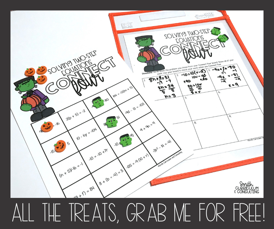 Treats Are Up For Grabs! • Smith Curriculum and Consulting