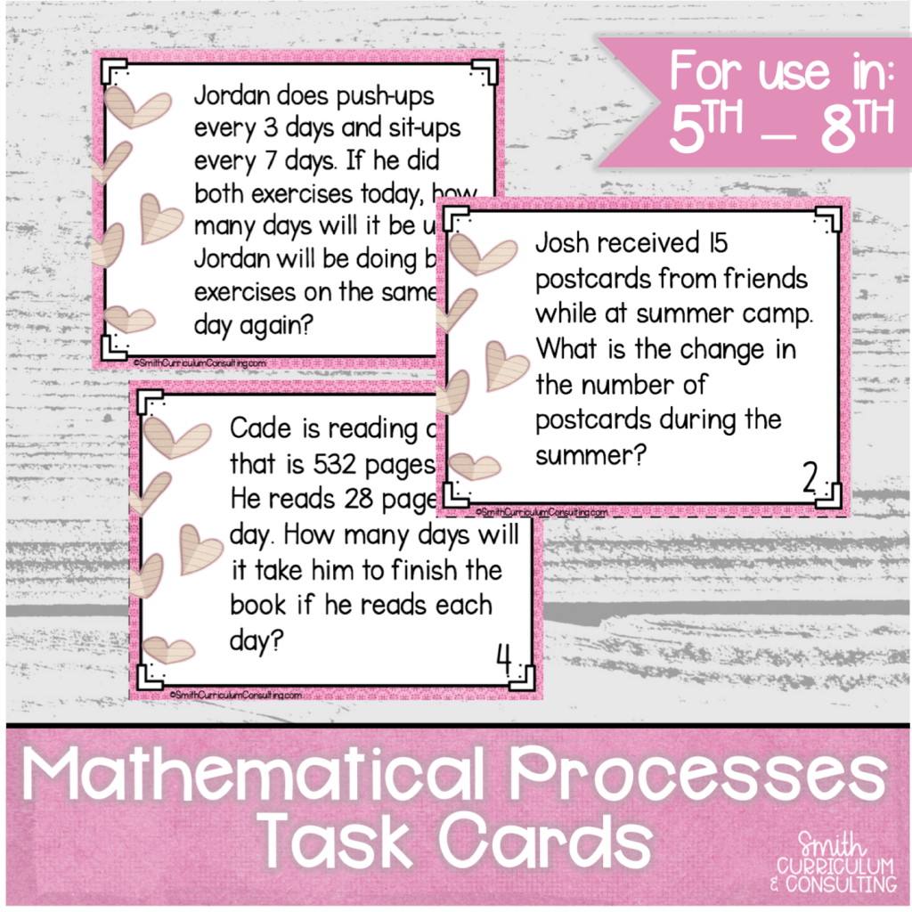 Eighth Grade Math Activities by Smith Curriculum and Consulting