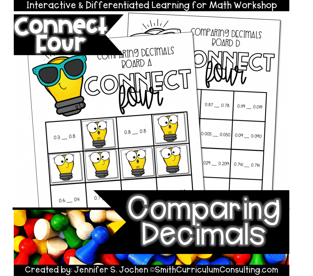 Connect Four Games Bundle | Math Game Bundle