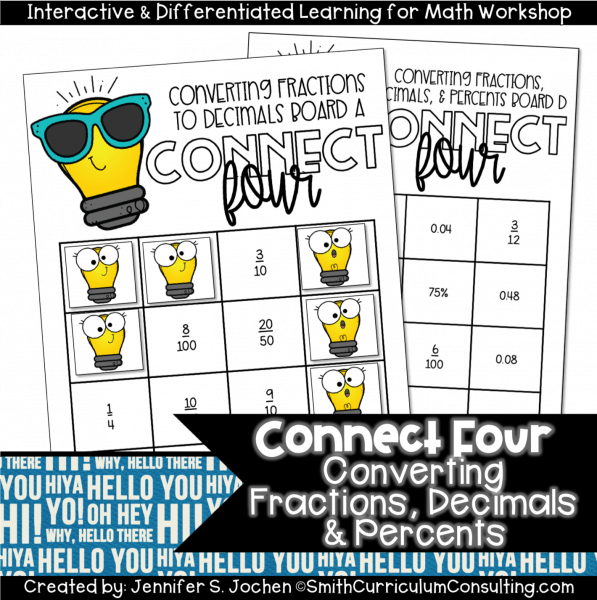 Connect Four Games Bundle | Math Game Bundle