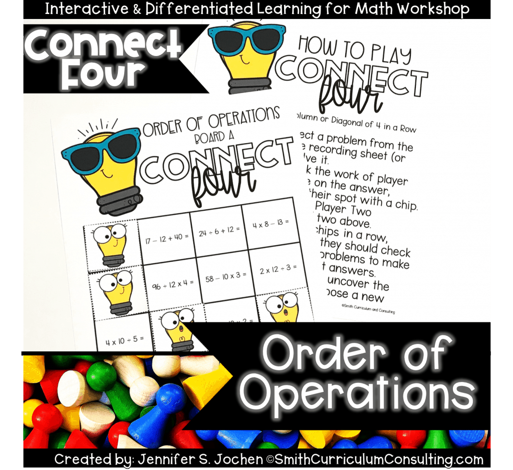Connect Four Games Bundle | Math Game Bundle