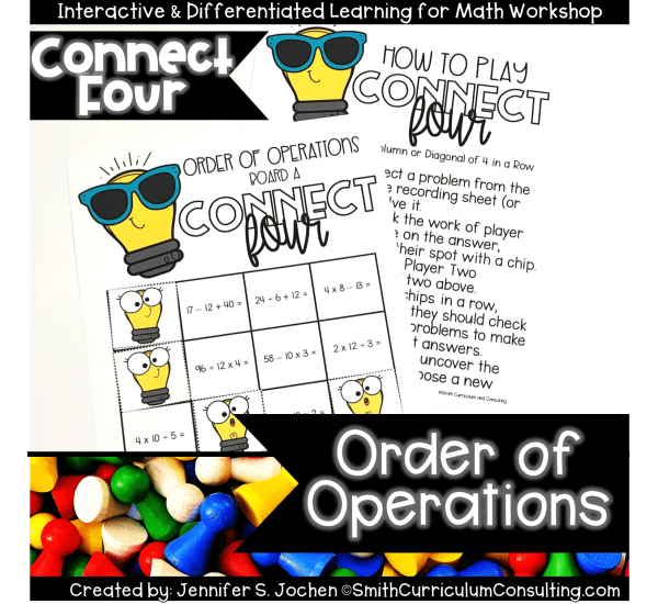 Connect Four Games Bundle | Math Game Bundle