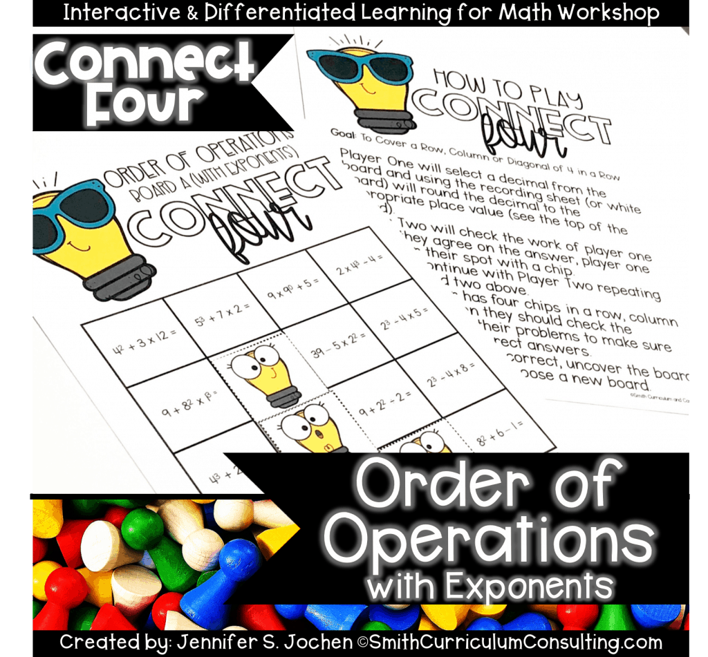 Connect Four Games Bundle | Math Game Bundle