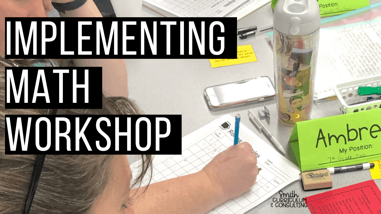 Implementing Math Workshop for Back to School • Smith Curriculum and ...
