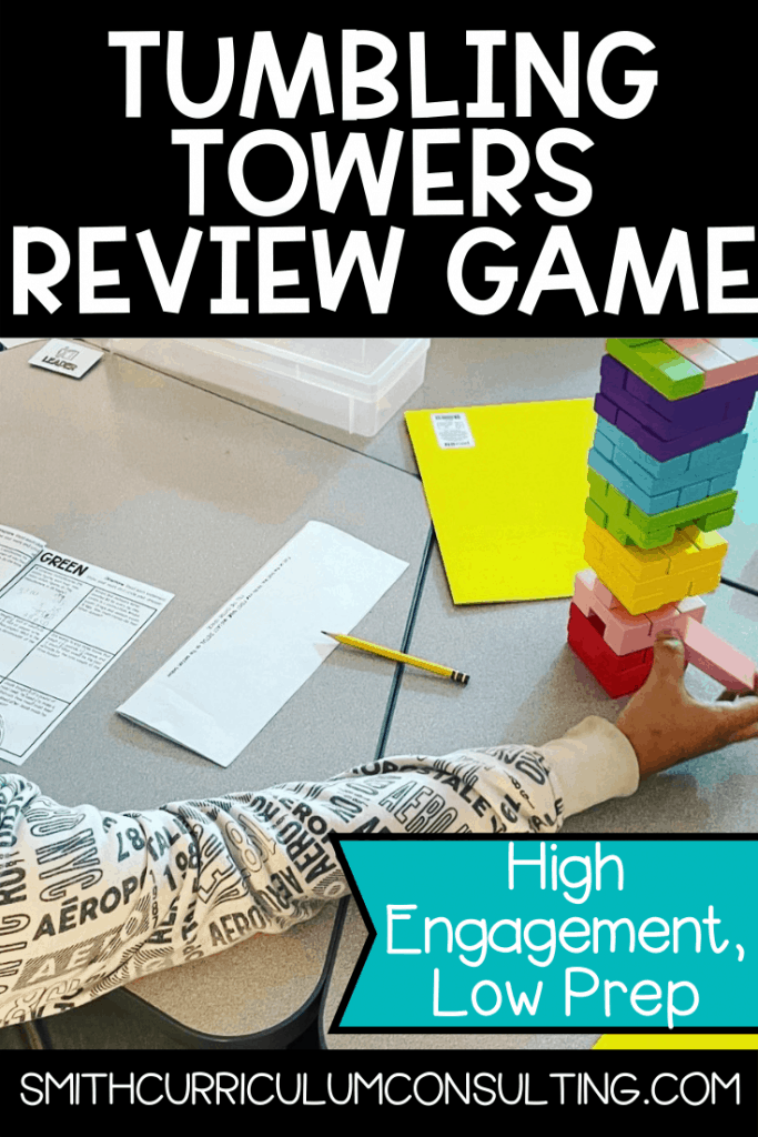 Using Tumbling Towers to Review Math • Smith Curriculum and Consulting