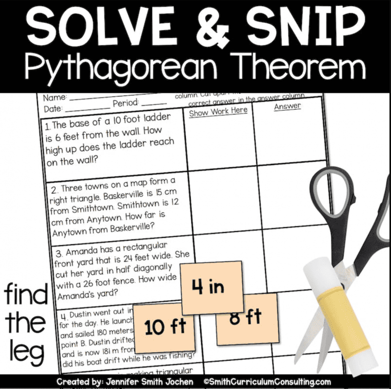 Teaching Pythagorean Theorem • Smith Curriculum and Consulting