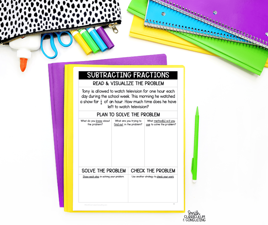 Fractions Word Problem Workbook for Grades 3–5: 110 Real-World Problems ...